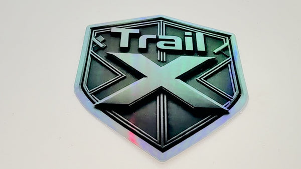TRAIL X Holographic big sticker – Exocaged RC